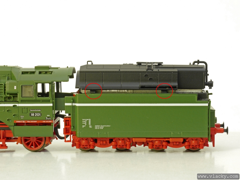 Návod na digitalizaci parní lokomotivy Roco BR18