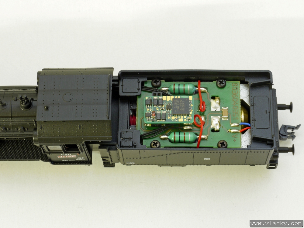 Návod na digitalizaci parní lokomotivy Roco BR38